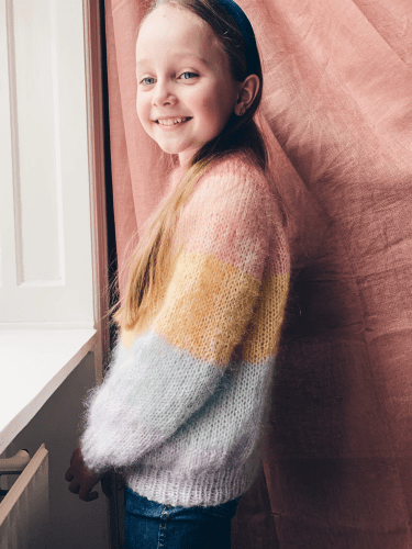 Madeline Sweater x mohair junior fra Mille Fryd - VegaGarn Madeline Sweater x mohair junior fra Mille Fryd - VegaGarn